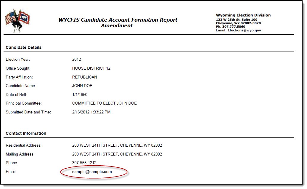 Account Holder Home > Account History